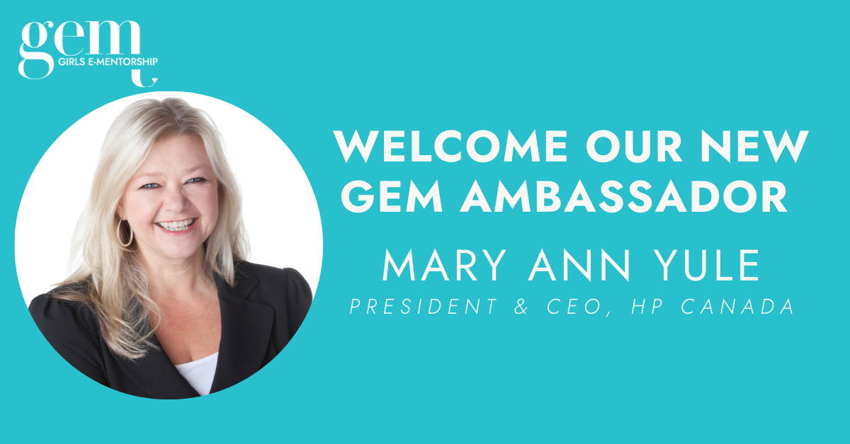 Meet Our Newest GEM Ambassador! - Girls E-Mentorship (GEM)