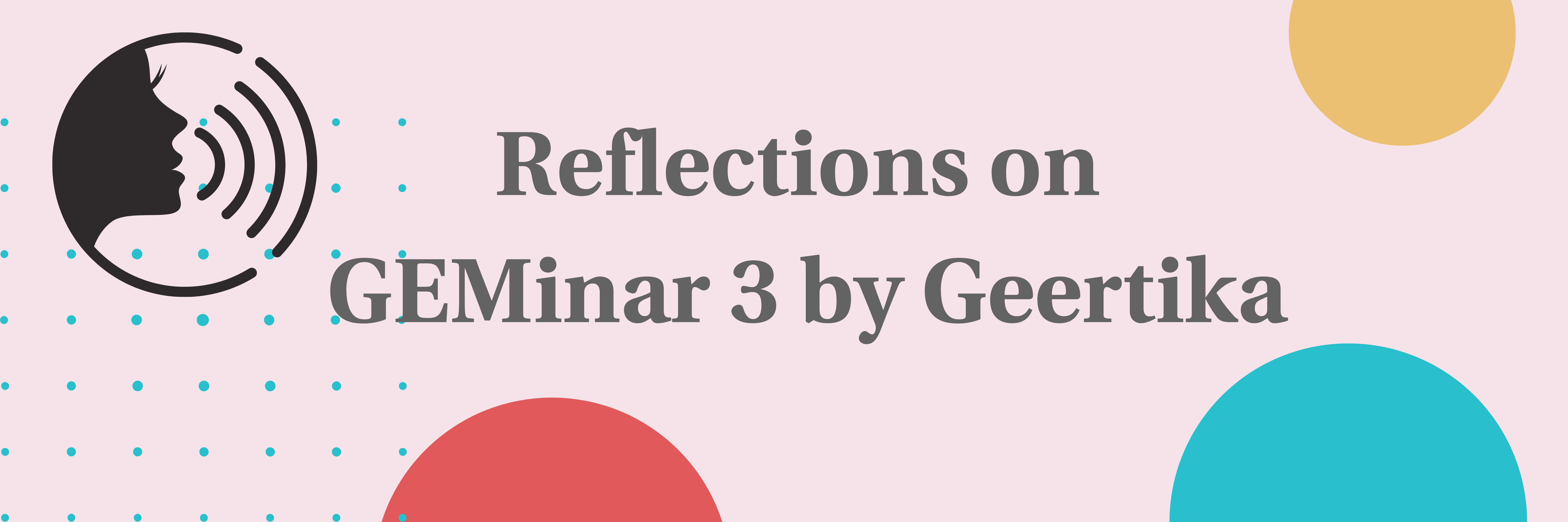GEMinar Reflection by Geertika - Girls E-Mentorship (GEM)